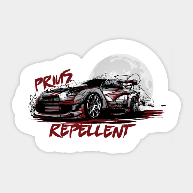 Prius repellent sticker store